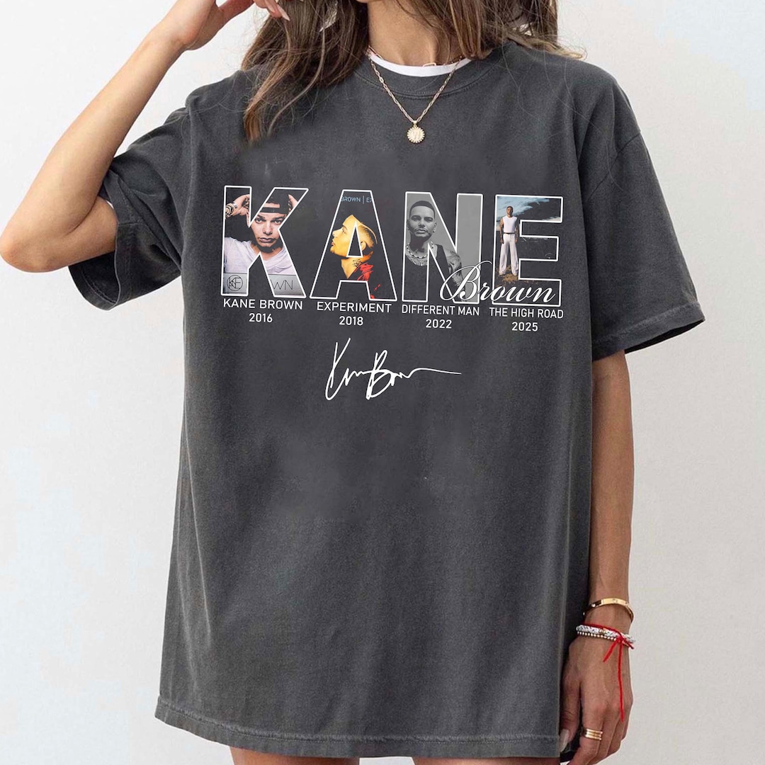 Comfort Colors Kane Brown the High Road Tour Shirt, Kane Brown 2025 ...