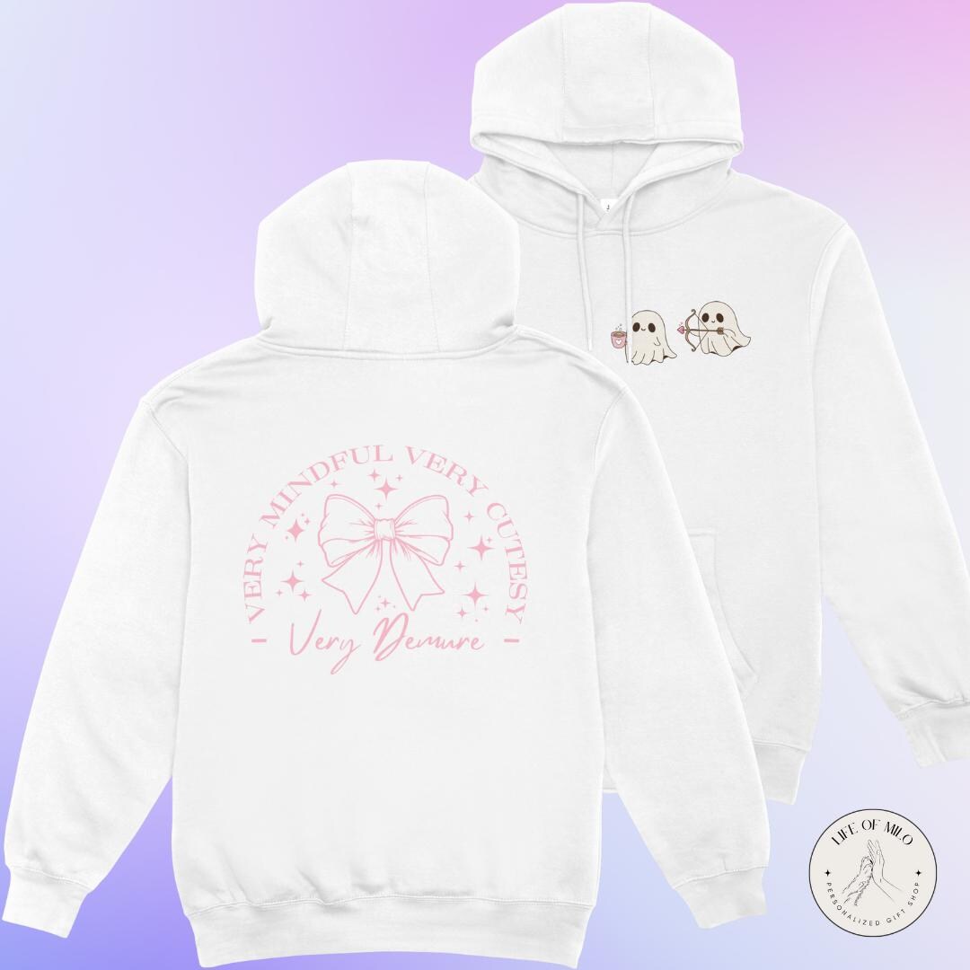 Cutesy Bow SVG, Demure Mindful SVG, Craft Design, Digital Download, Bow ...