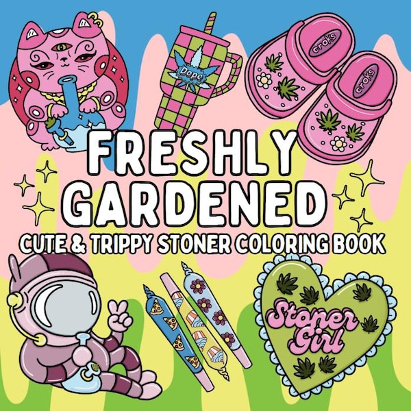 420 Coloring Book - Etsy