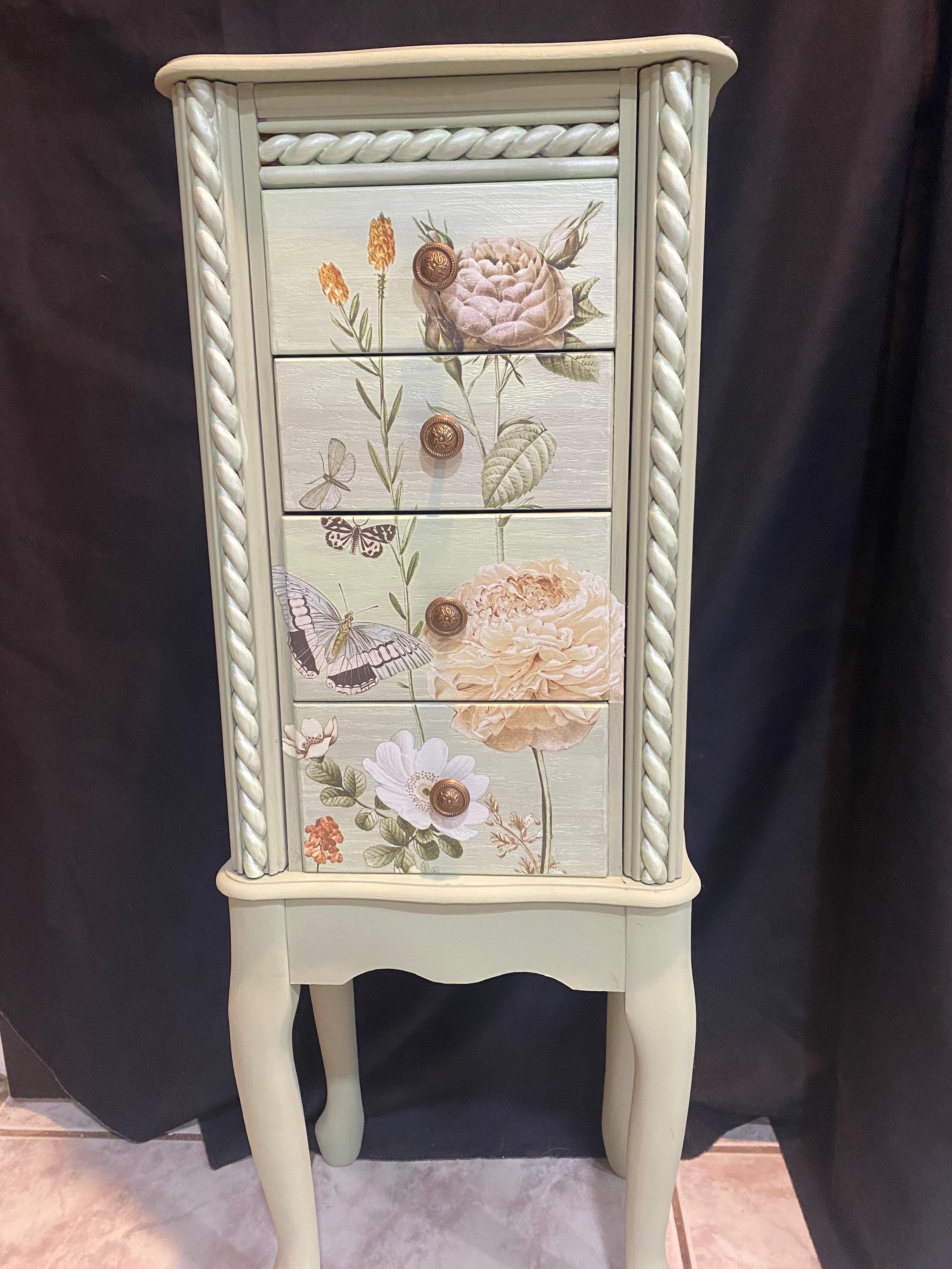 Refinished Jewelry Armoire - Etsy