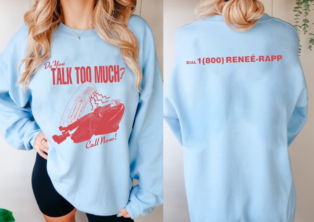Sudadera Renee Rapp Cantante Famosa Renee Rapp Tour 2024 Reneé Rapp ...