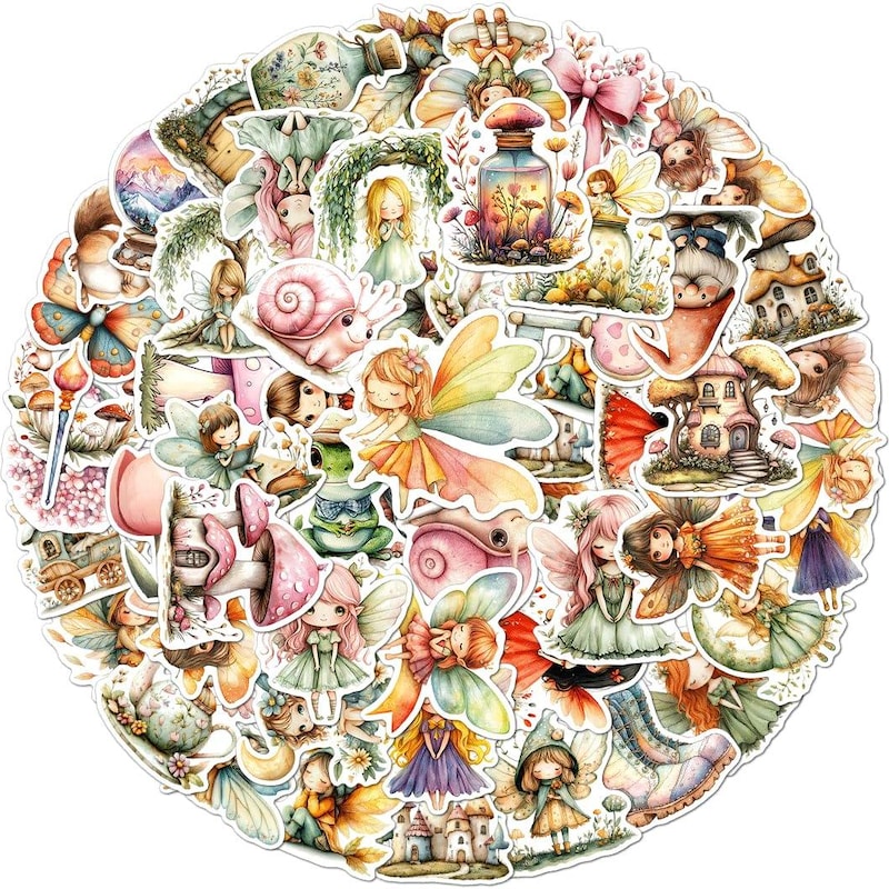 Fairy Sticker - Etsy