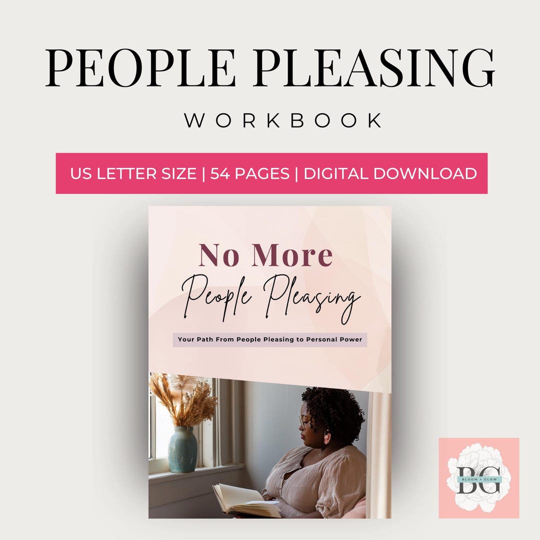 People Pleasing Workbook Assertive Communication Setting Healthy ...