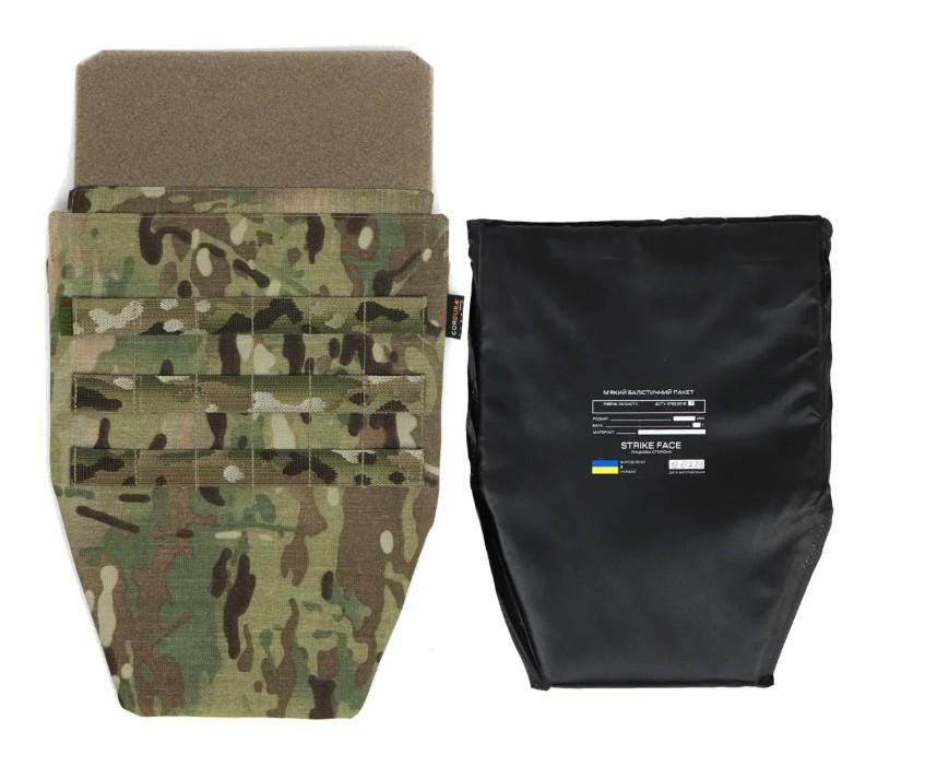 Groin Protection Panel. Tactical Vest. Cordura Invista Multicam USA ...