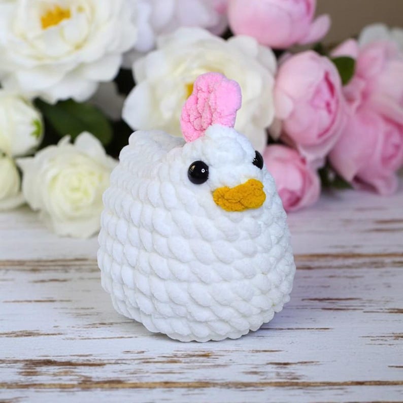 Chicken Crochet Pattern, Amigurumi Crochet, Animal Crochet, Crochet ...