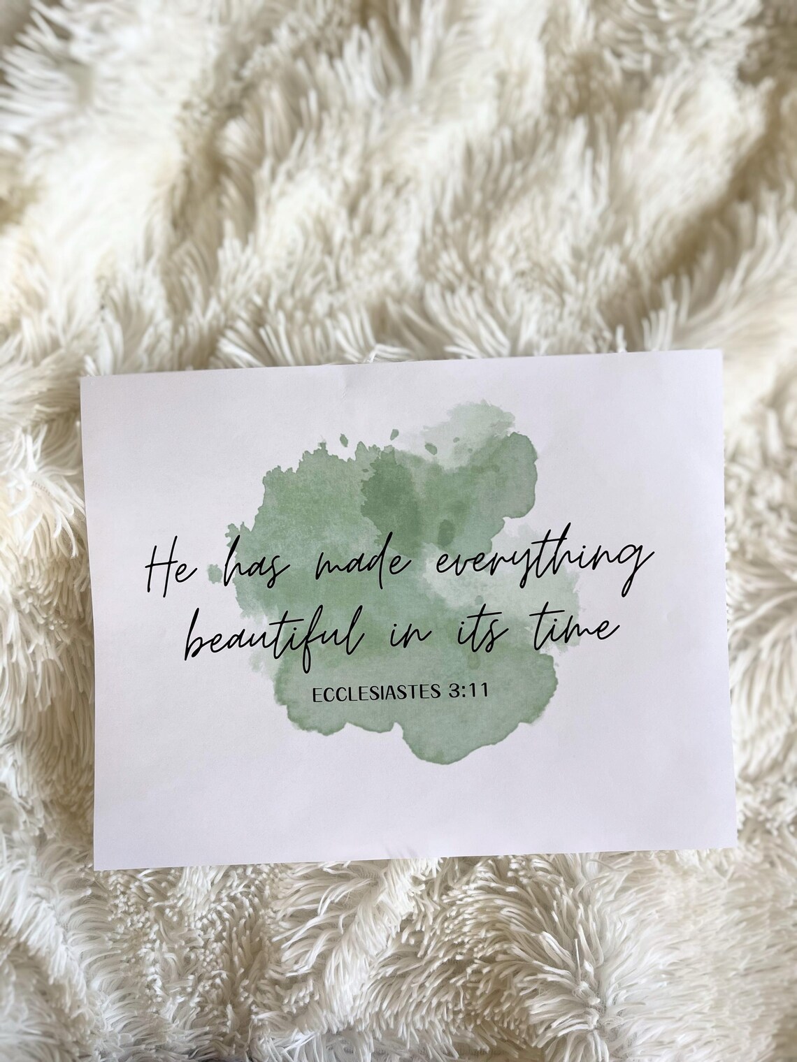 Printable Art, Watercolor, Scripture Art, Minimalist Art, KJV - Etsy