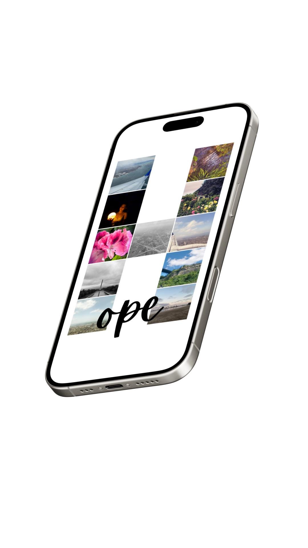 Hope Phone Screensaver Template - Etsy