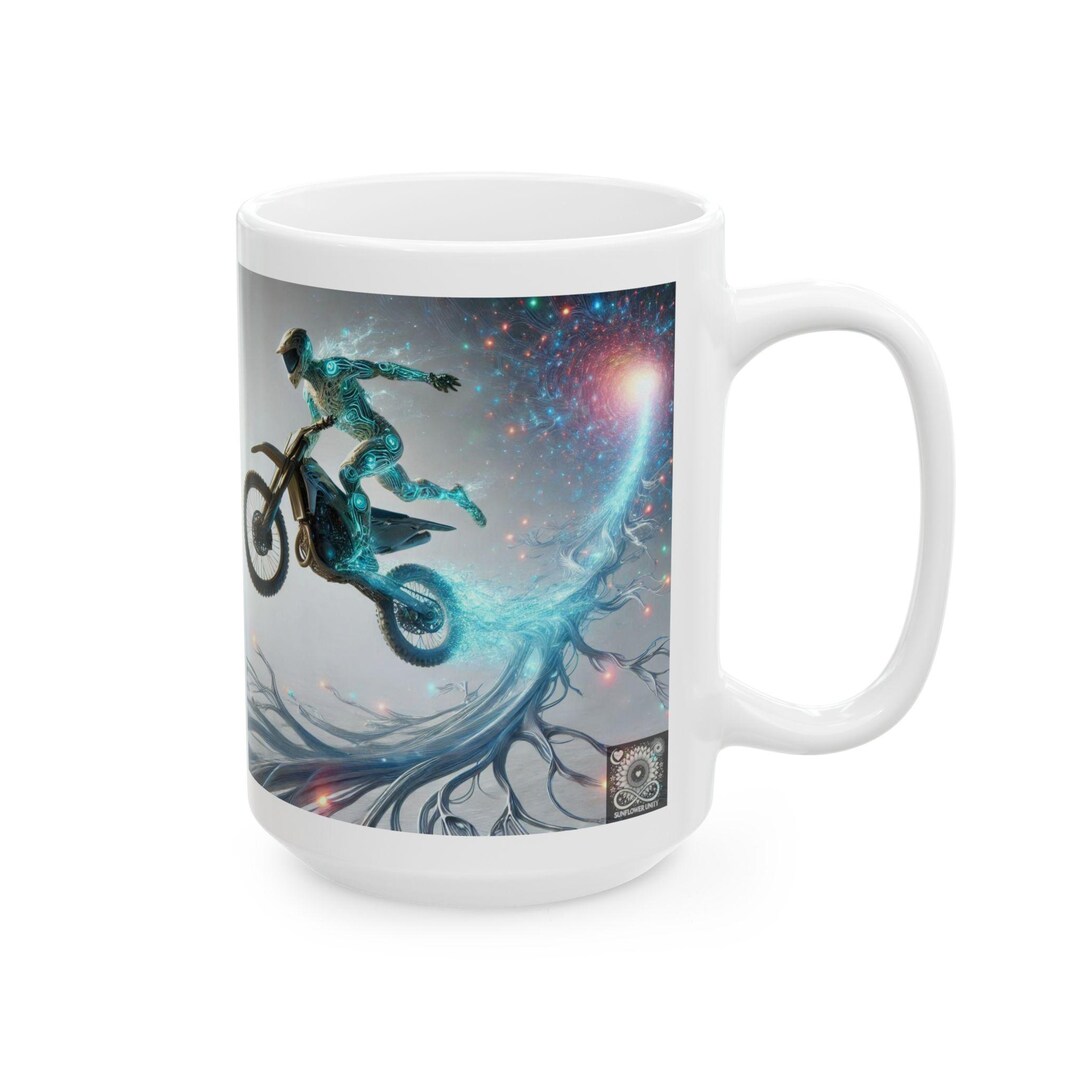 Sunflowerunity_034 | Motorcycle Matrix Madness | Ceramic Mug - Etsy