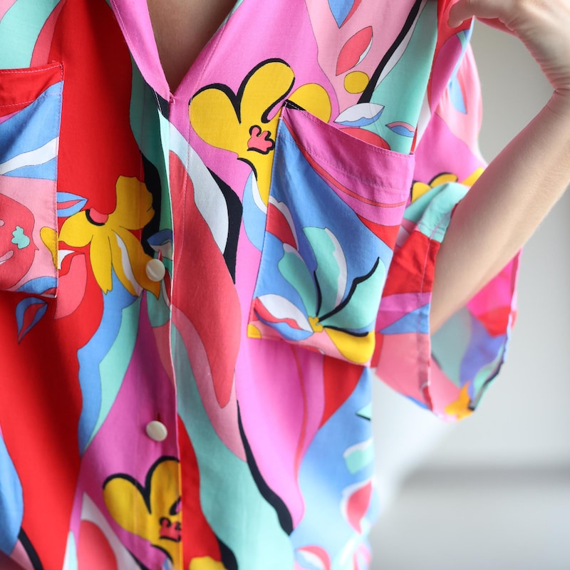 Womens Colorful Tops - Etsy UK