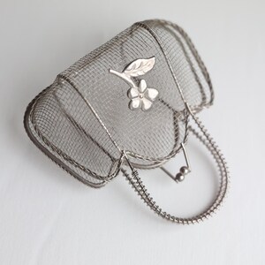 Antique Metal Wire Mesh Tiny Miniature Bag Decor - Etsy