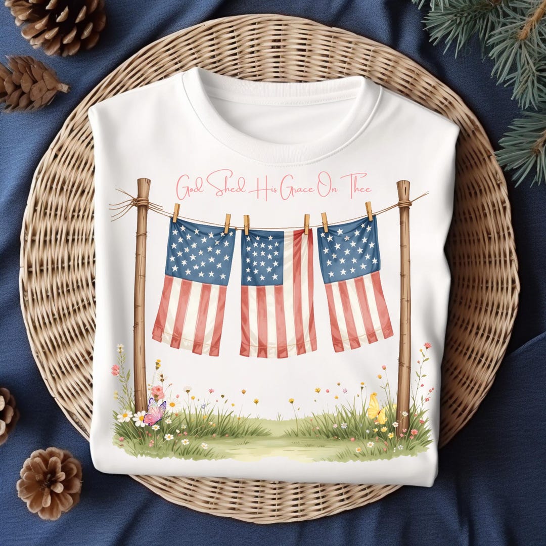 God Shed His Grace on Thee Png 4th of July God Bless America Christian ...