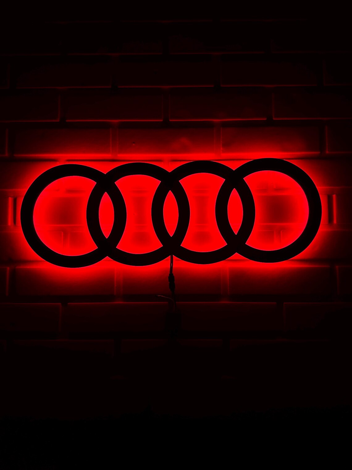 Audi Led Sign, Audi Wall Sign, Audi Wall Art, Audi Wall Decor, Audi ...