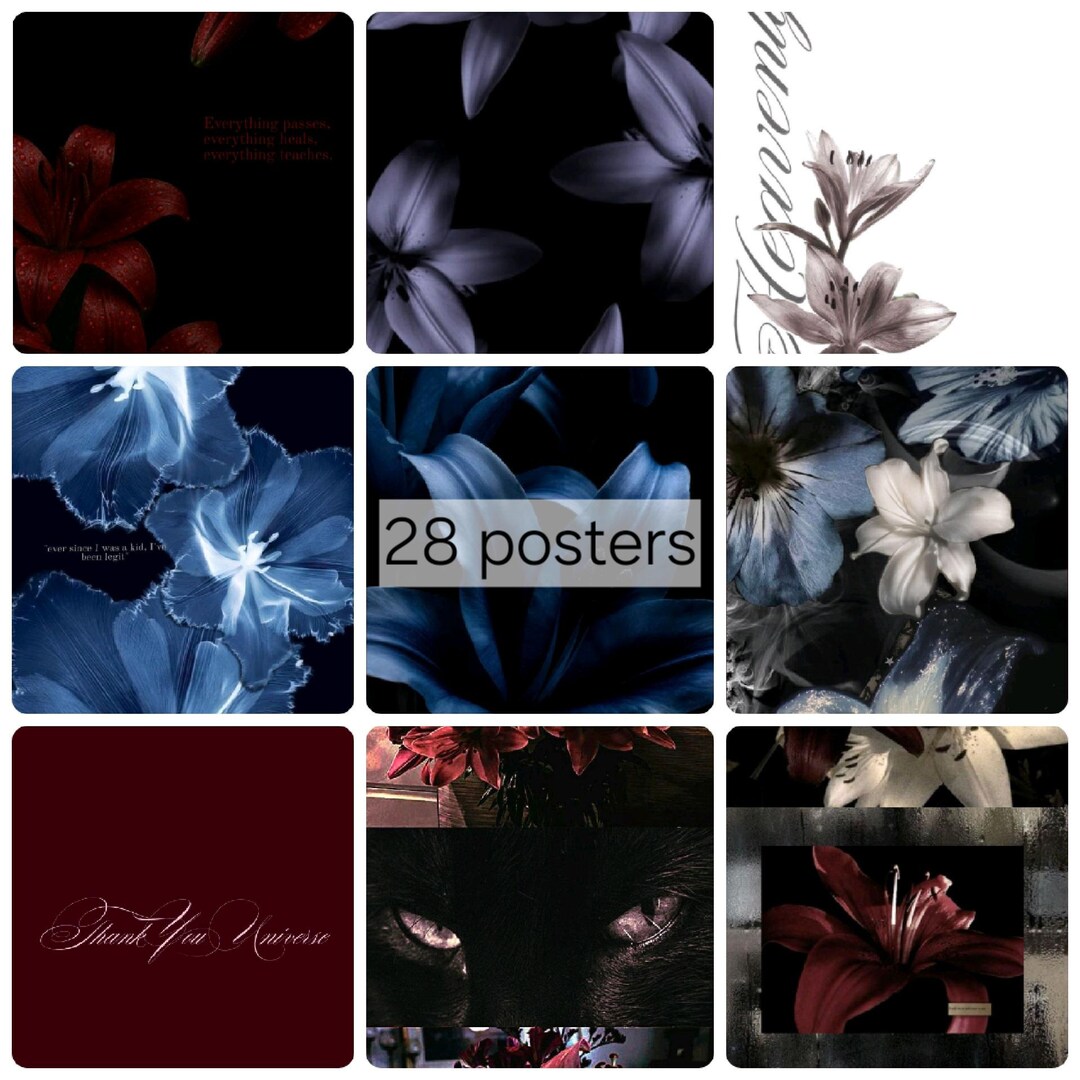 28 Mini Posters - Etsy