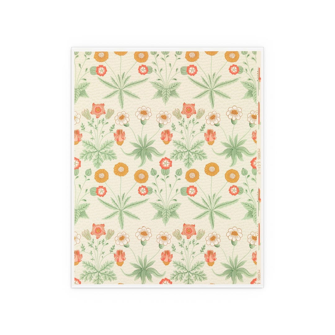 Daisy Famous - Botanical Silk Poster Home Decor Wall Art - Etsy