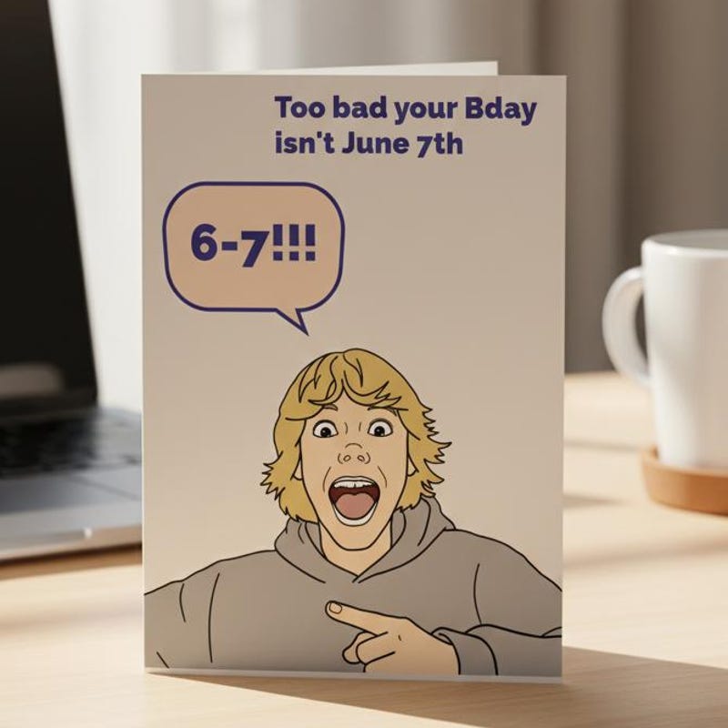 Meme Card - Etsy