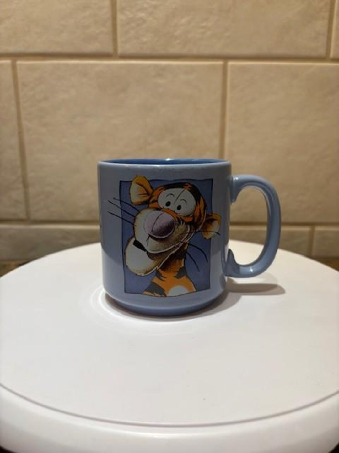 DISNEY STORE Vintage Blue Tigger Coffee Mug Cup Winnie the Pooh 1990s ...