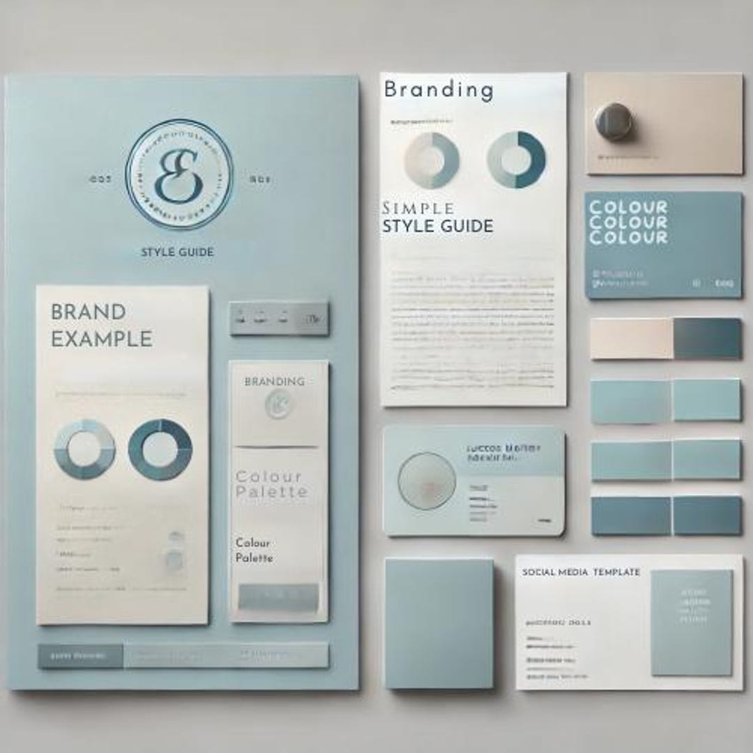 Custom Brand Style Guide | Logo, Color Palette, Typography & Branding ...