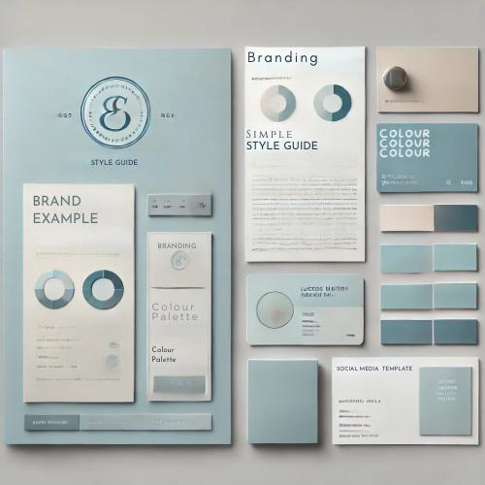 Custom Brand Style Guide | Logo, Color Palette, Typography & Branding ...