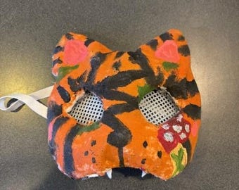 Tiger Therian Mask - Etsy