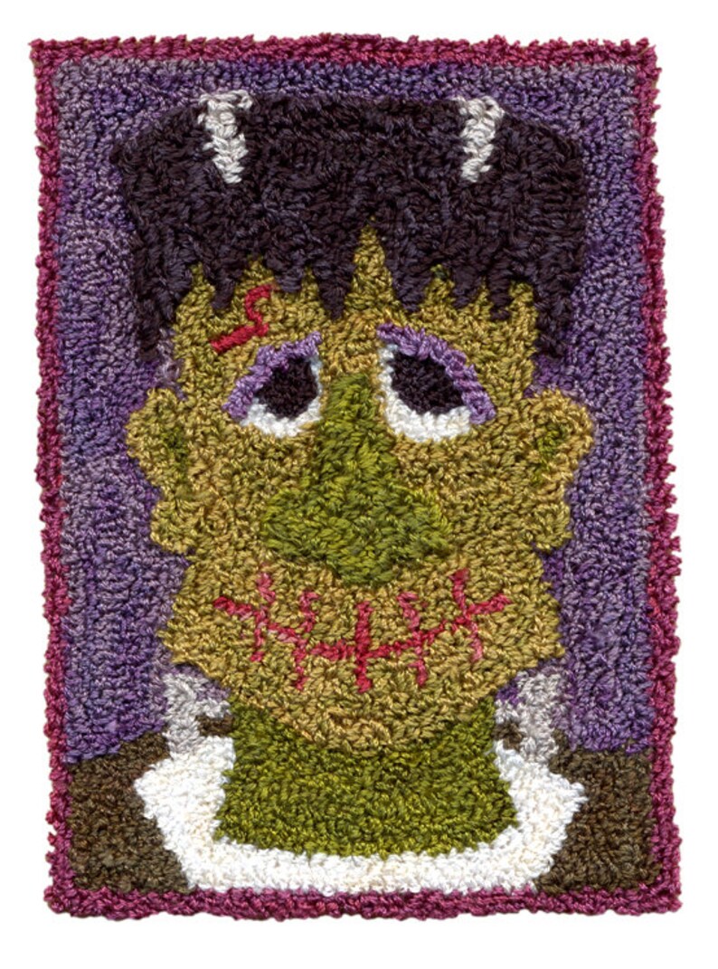 Frank - Pattern for Punch Needle Embroidery - Etsy