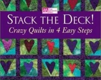 Stack the Deck! Crazy Quilts in 4 Easy Steps by Karla Alexander - Etsy