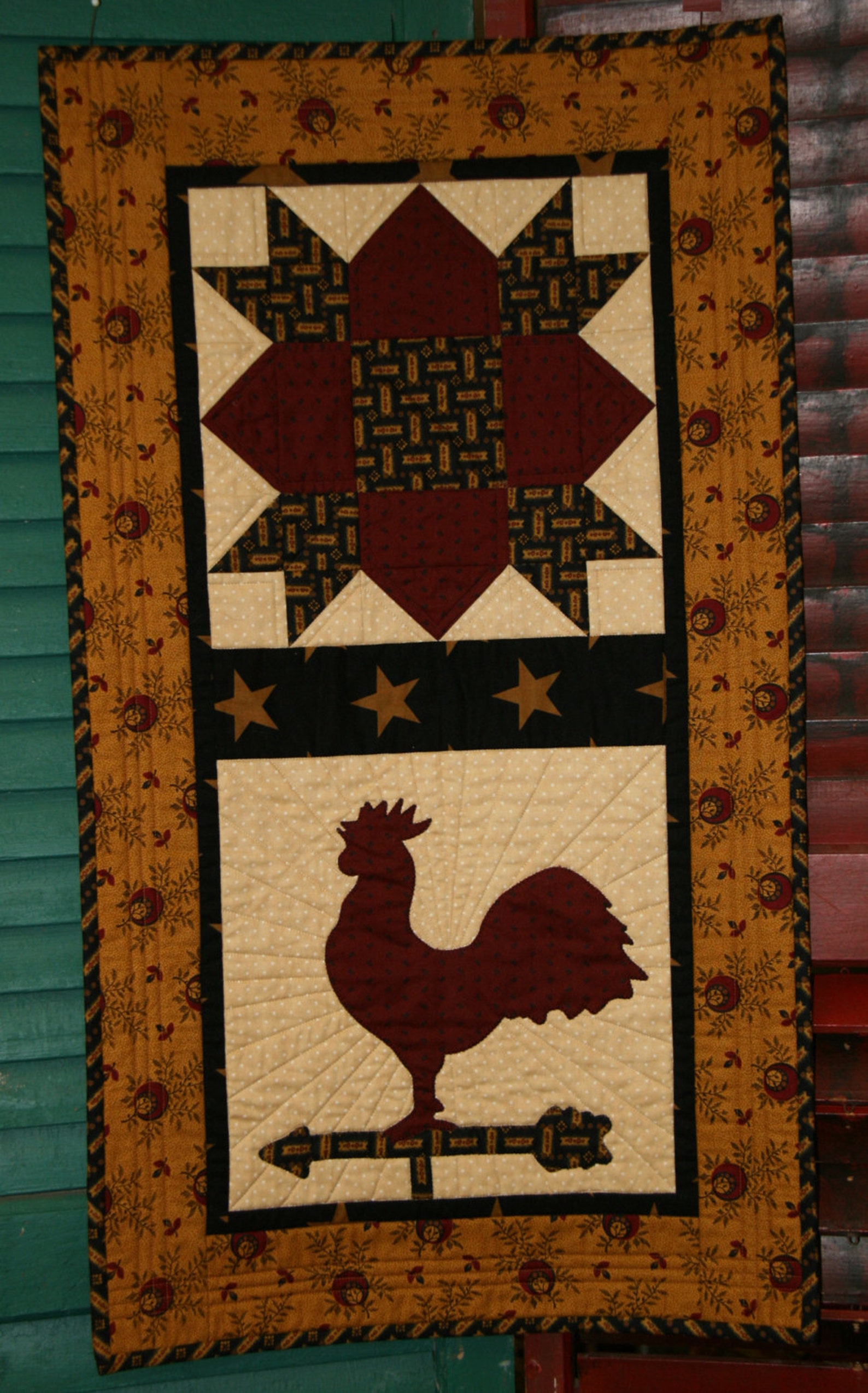 Weathervane Pattern for Quilted Wall Hangings and Table | Etsy