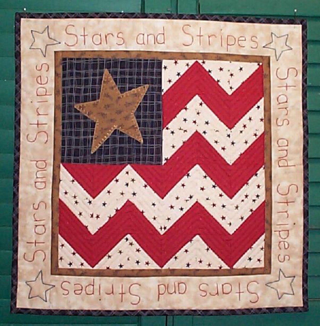 Stars and Stripes Forever Pattern - Etsy