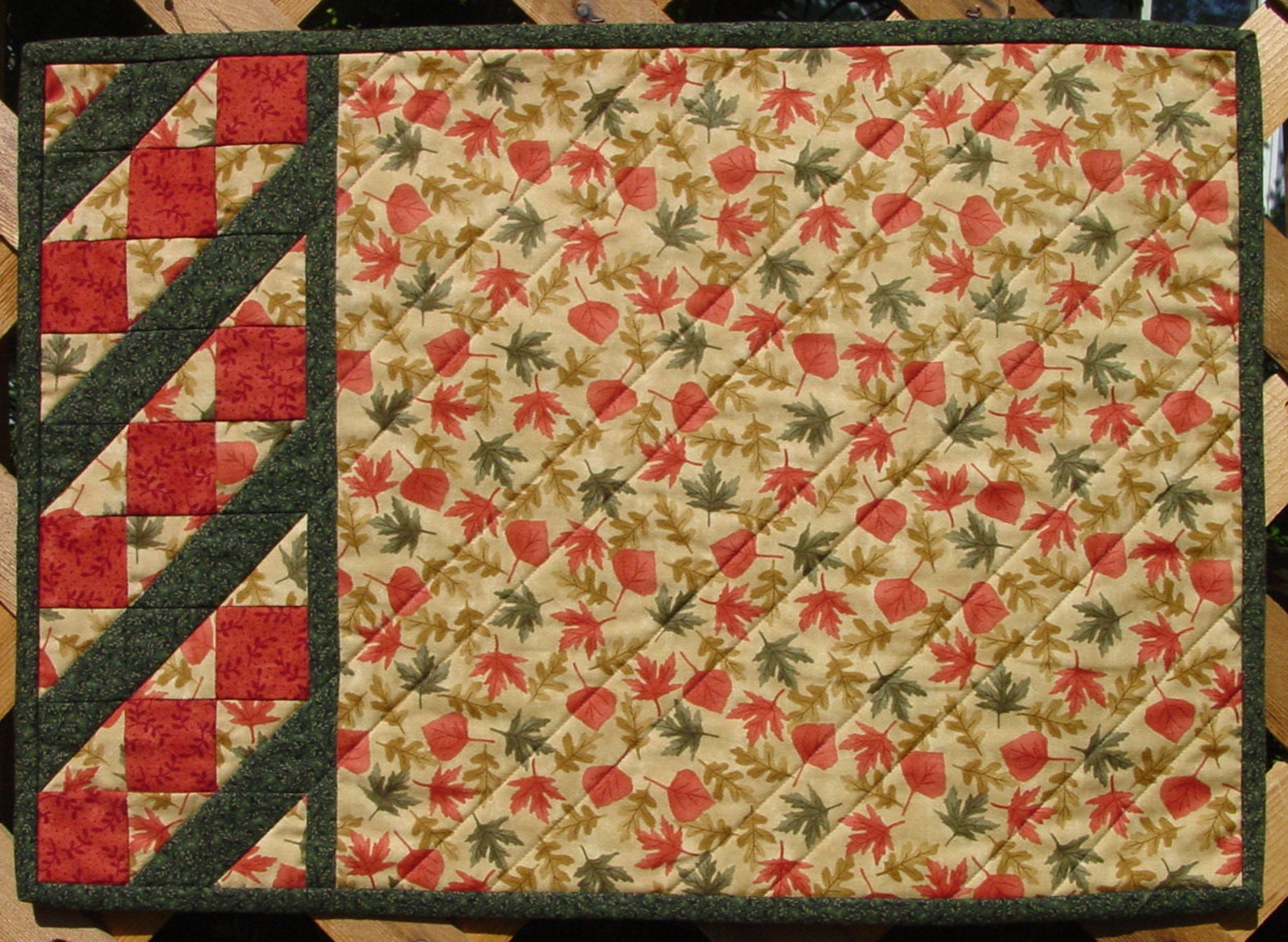 Split Nine Patch-pattern for Quilted Table Runner or Placemats - Etsy