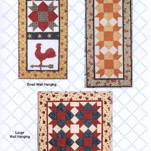 Weathervane - Pattern for Quilted Wall Hangings and Table Runner - Etsy