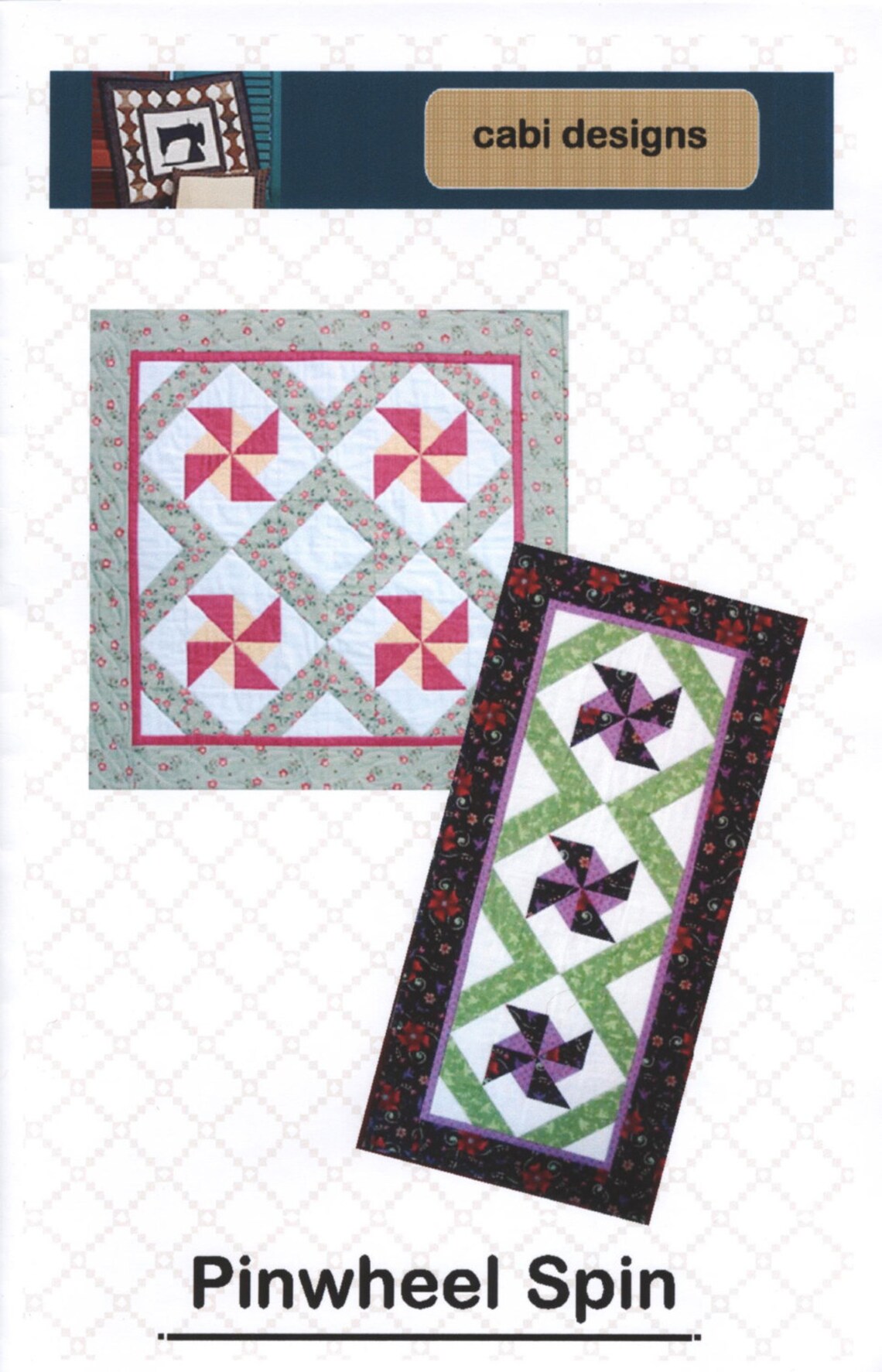 Pinwheel Spin Wall Hanging Kit and Pattern Pieced and - Etsy