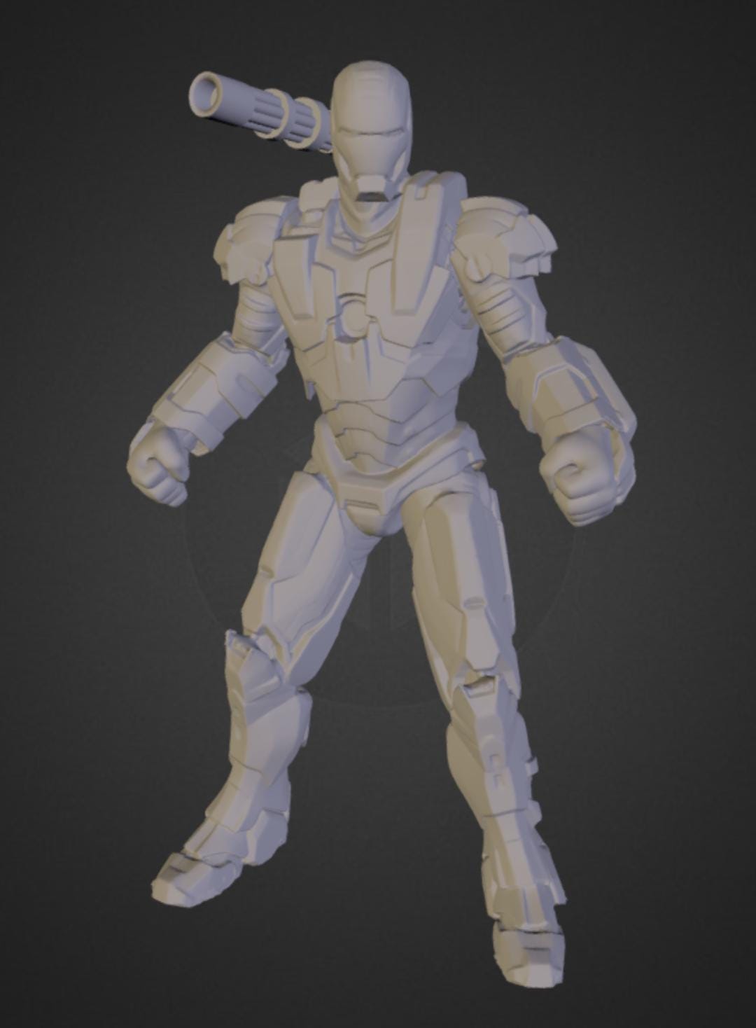 War Machine 3D Model STL/OBJ Files Printable Marvel Superhero Armor - Etsy