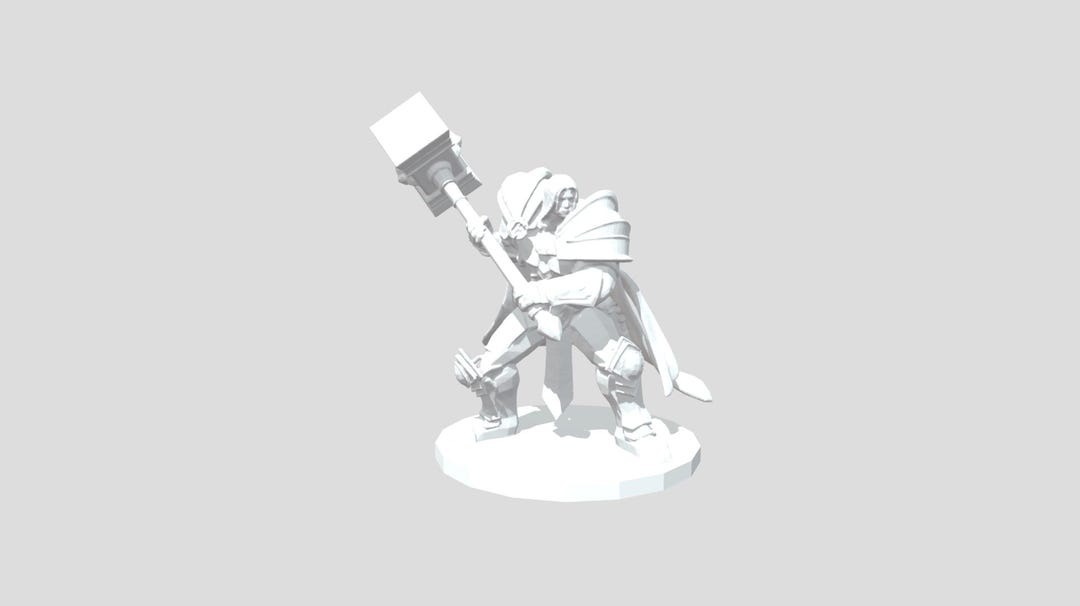 Prince Arthas Statue 3D Printable STL & OBJ Digital File - Etsy