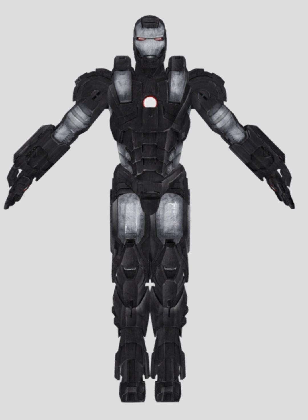 War Machine 3D Model STL/OBJ Files Printable Marvel Superhero Armor - Etsy
