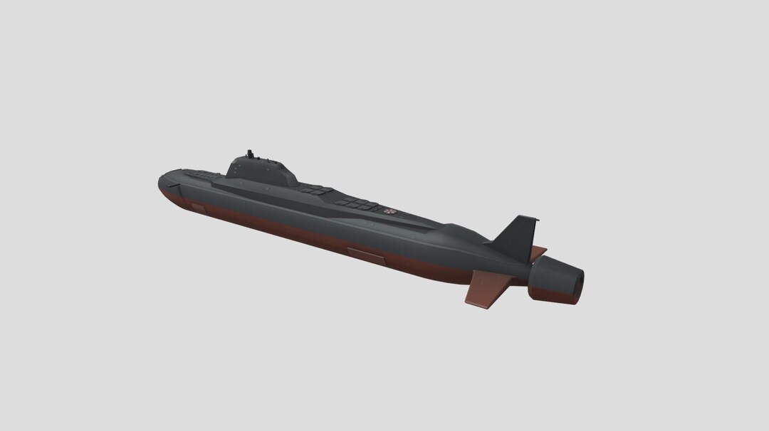 Project-855 Yasen-m Submarine 3D Model STL/OBJ Files - Etsy