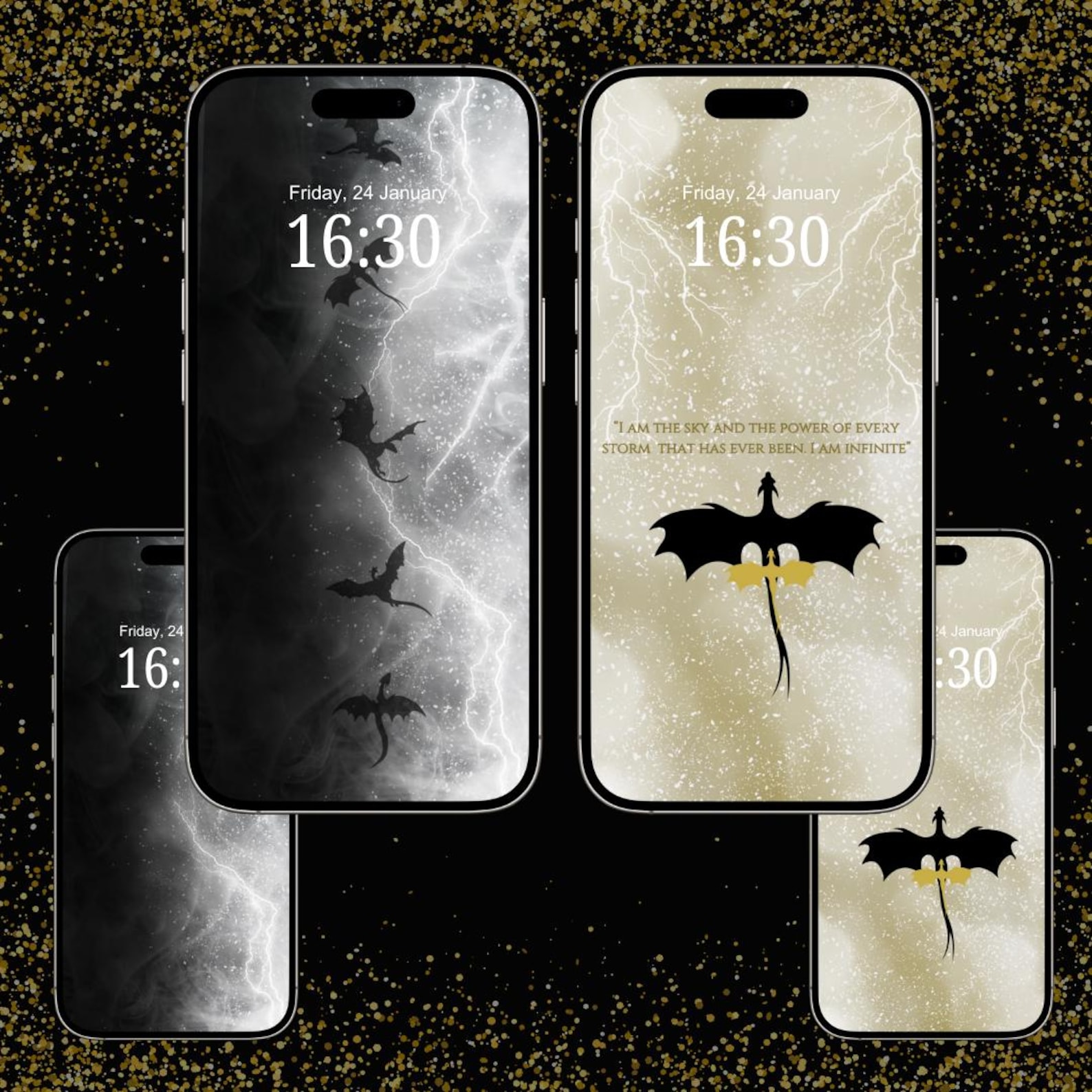 Fourth Wing Inspired Wallpaper for iPhone and Android Lock Screen ...