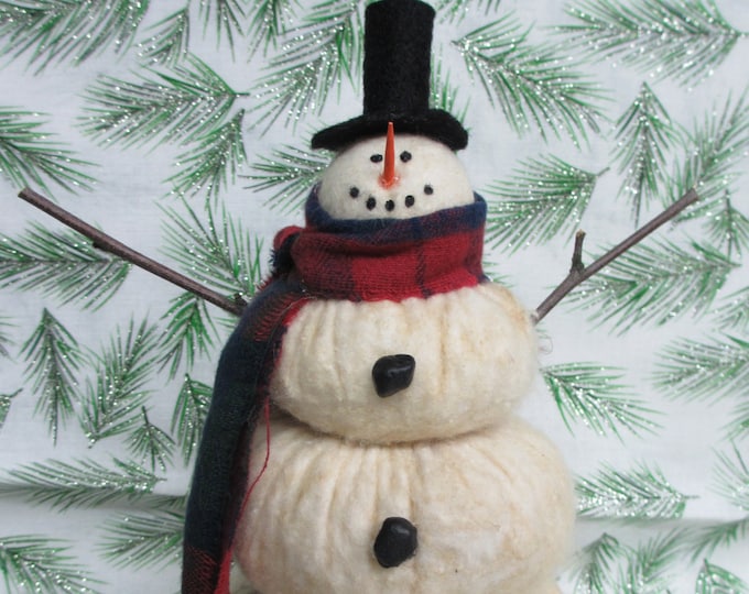 CHENILLE SNOWMAN - Etsy