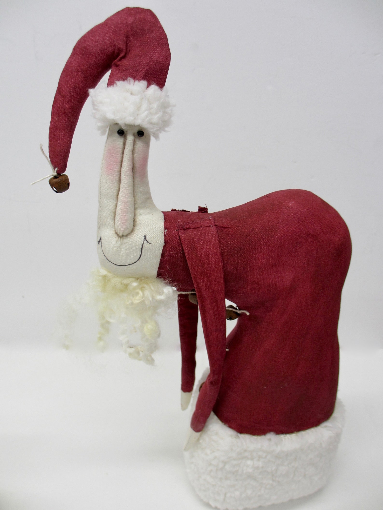 Primitive Handmade Santa Claus Doll Folk Art Santa Country - Etsy