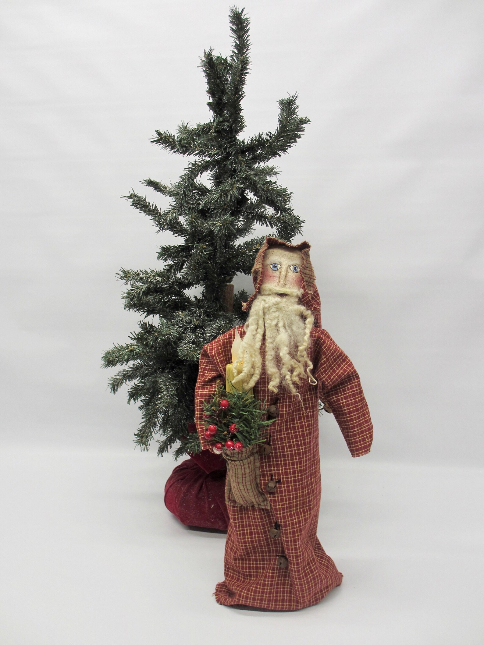 Primitive Santa Handmade Santa Santa Doll Primitive - Etsy