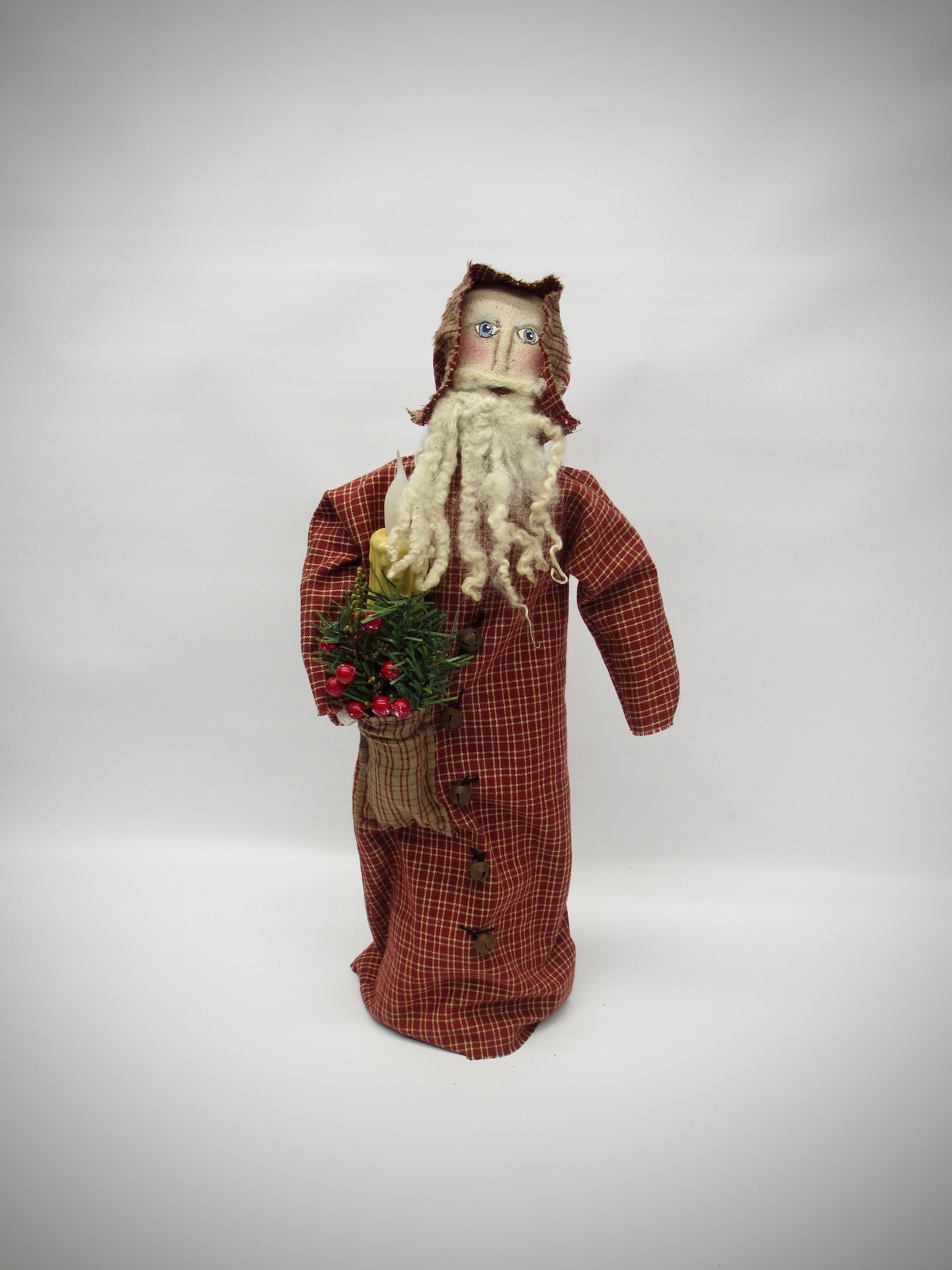 Primitive Santa Handmade Santa Santa Doll Primitive - Etsy