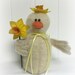Spring Plush Easter Duck | Spring Decoration | Farmhouse Duck Decor ...