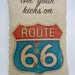 Route 66 Pillow | Accent Pillow | USA Decoration | Vacation Souvenir ...