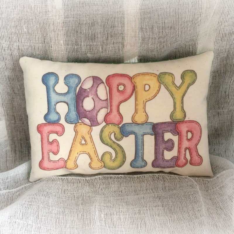 Easter Pillow - Etsy