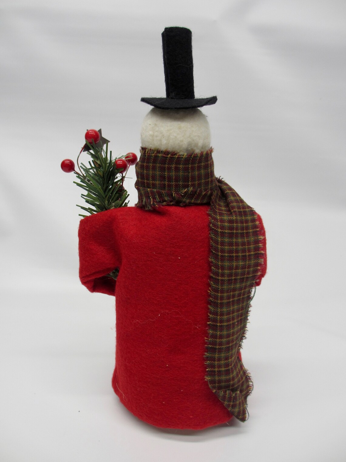 Handmade Primitive Snowman Decor | Winter Decoration | Snowman Table ...