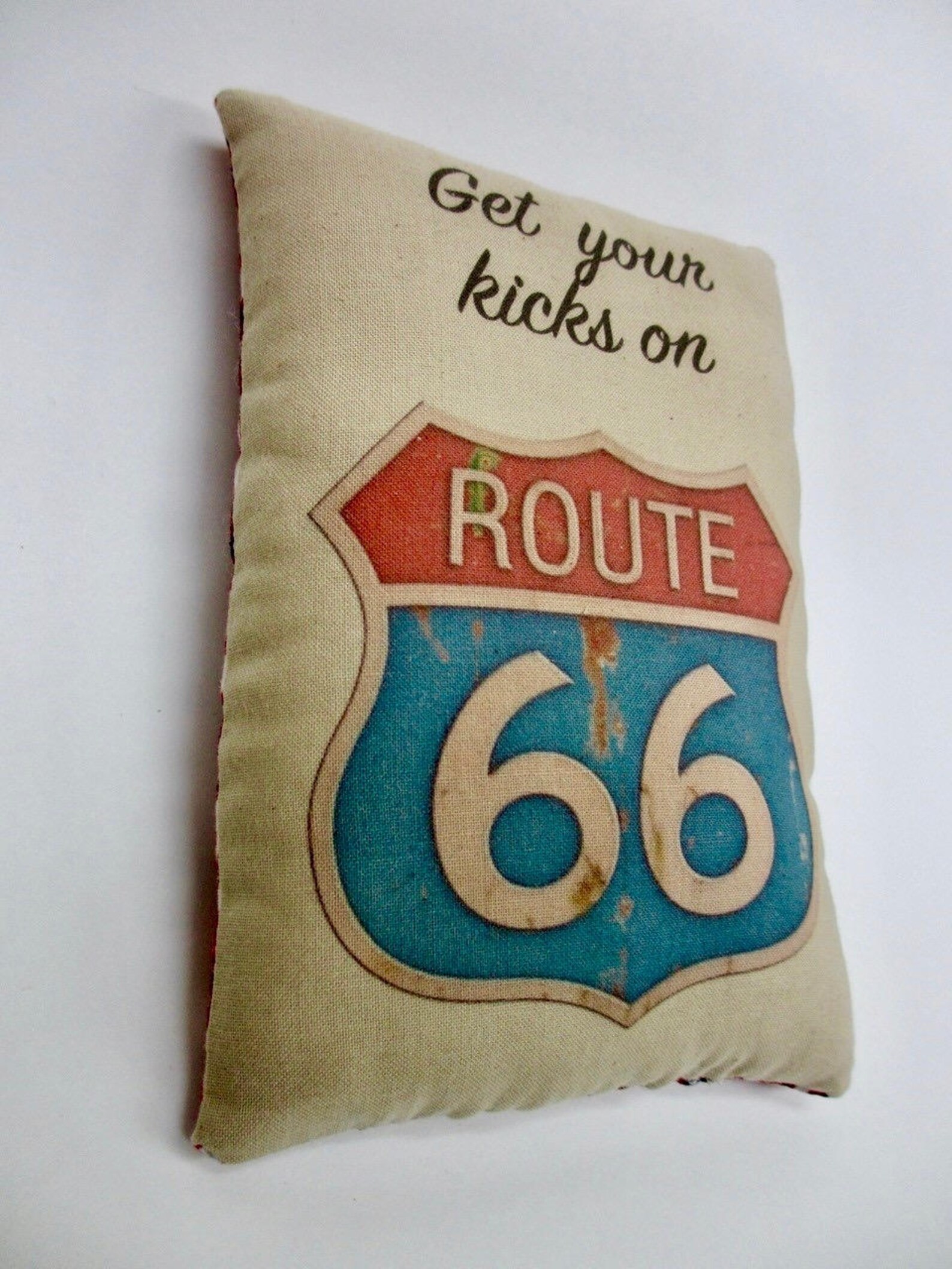 Route 66 Pillow | Accent Pillow | USA Decoration | Vacation Souvenir ...