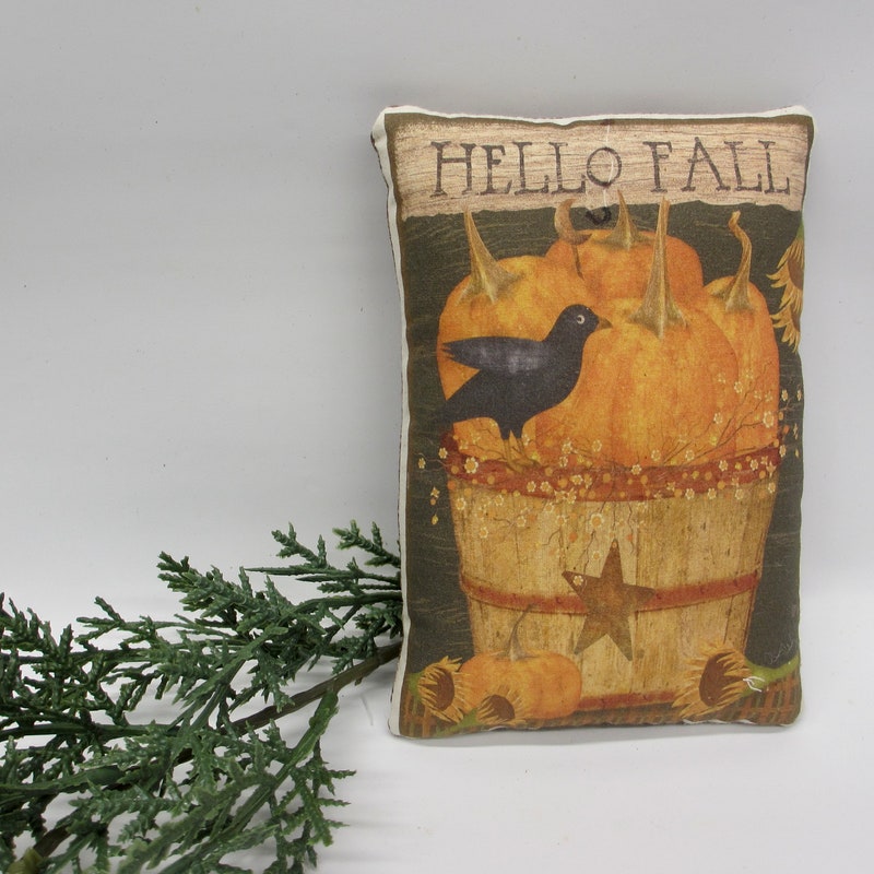 Primitive Pillow - Etsy