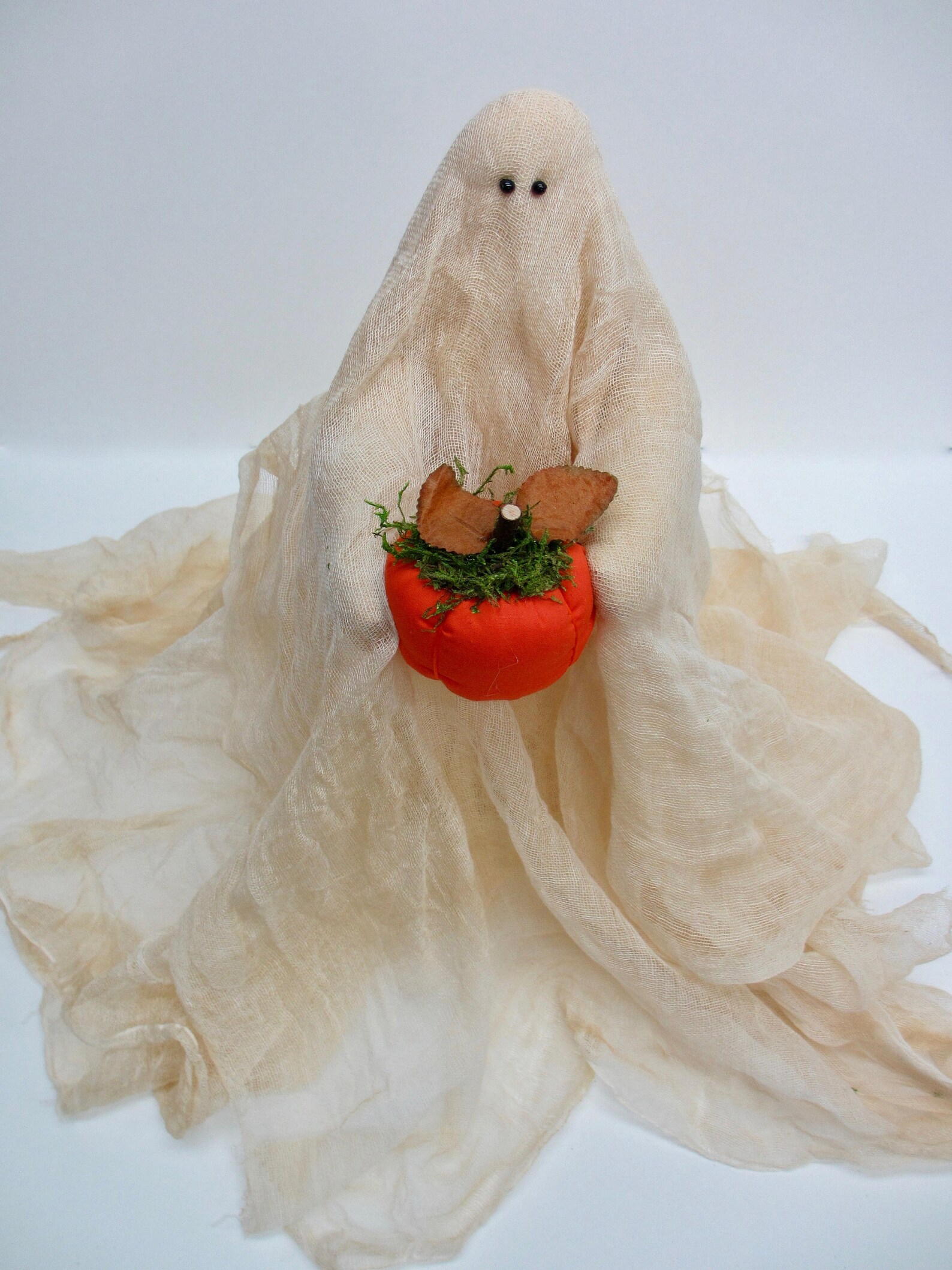 Primitive Halloween Ghost Decoration | All Hallows Eve | Ghost Decor ...