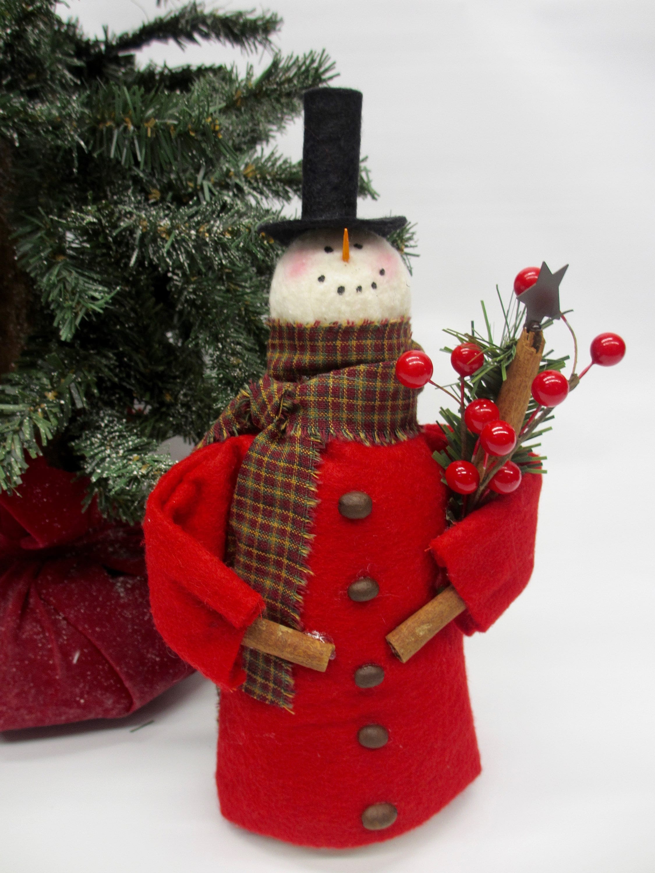 Snowman | Handmade Snowman | Primitive Snowman | Primitive Decoration ...