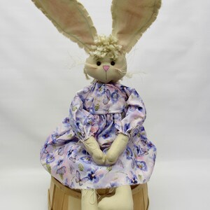 Cloth Bunny Doll | Bunny Decor | Easter Gift for Grandchildren | Bunny ...