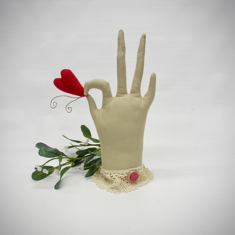Primitive Valentine - Etsy