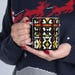 African Themed Ceramic Mug, Ethnic Design Cup, Kitchen Decor, Coffee ...